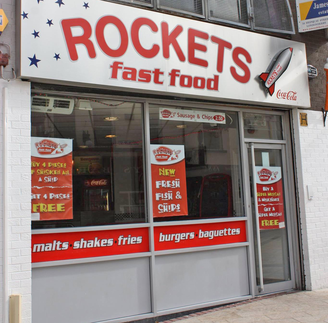 Rockets Fast Food | Visit Bishop Street and the Fountain